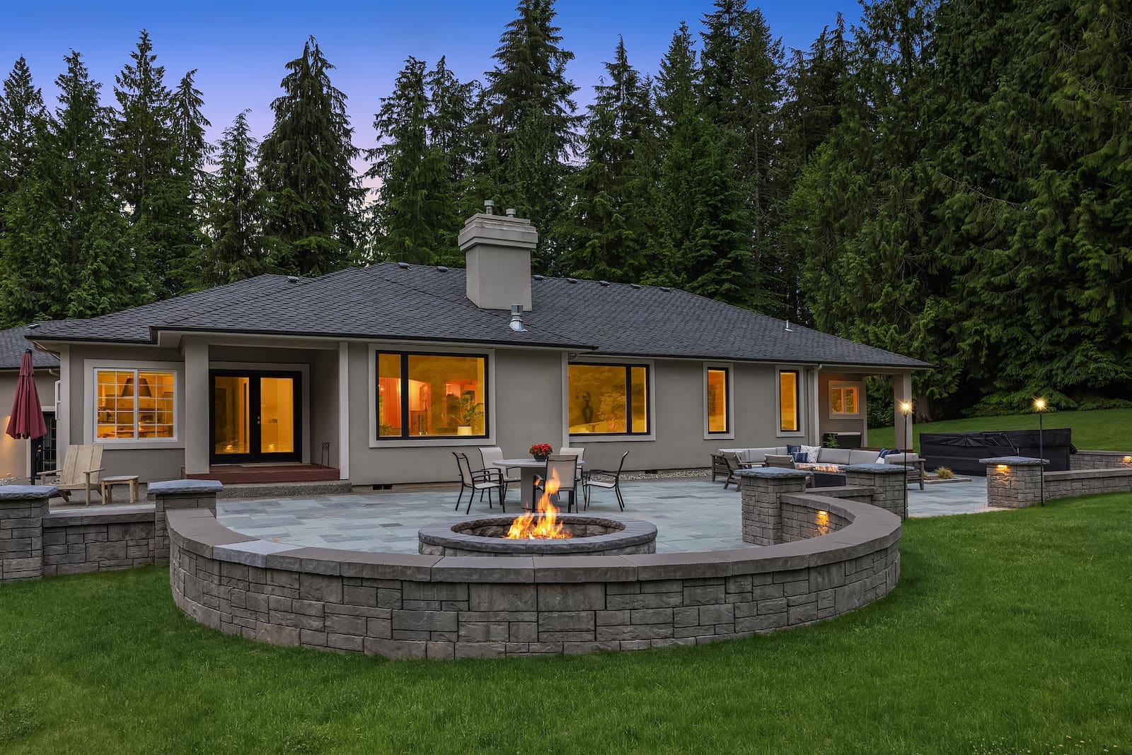 Expert Landscape Installation For a North Bend, WA Curb Appeal Makeover